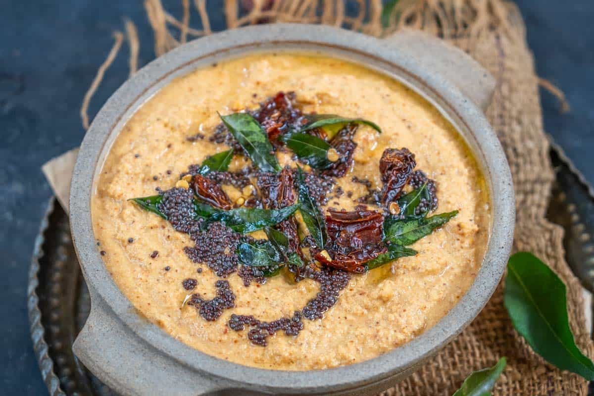 Kobbari Pachadi Recipe (Andhra Coconut Chutney) - Whisk Affair