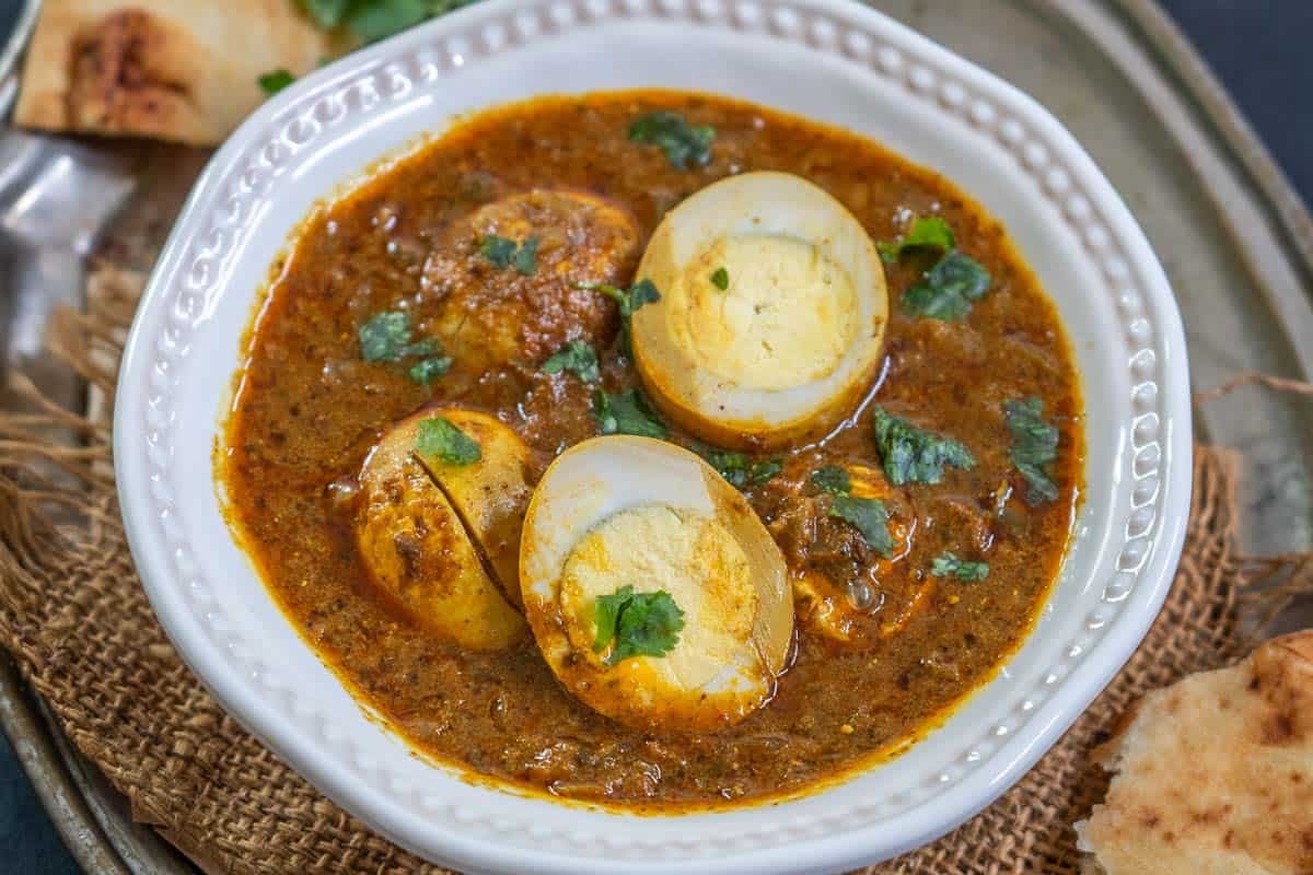 Dhaba Style Egg Curry Recipe - Whisk Affair