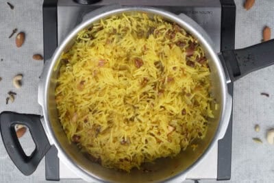 Zarda Recipe (Traditional Indian Sweet Saffron Rice) - Whisk Affair