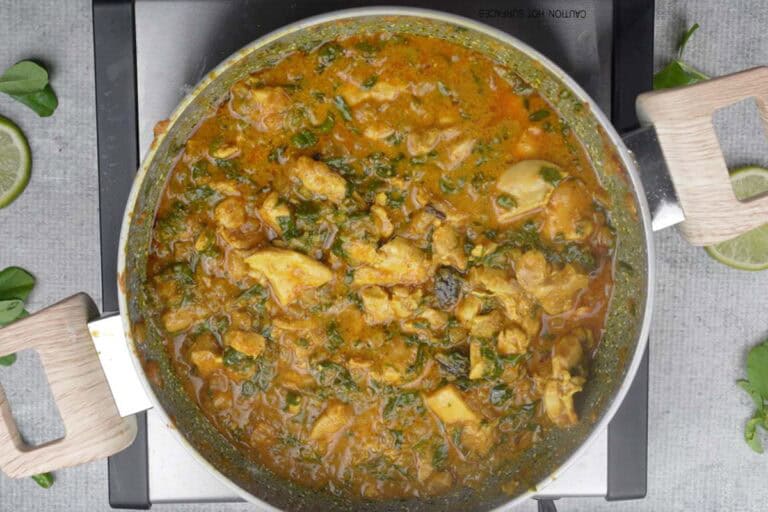 Methi Chicken Recipe (Indian Fenugreek Chicken Curry) - Whisk Affair